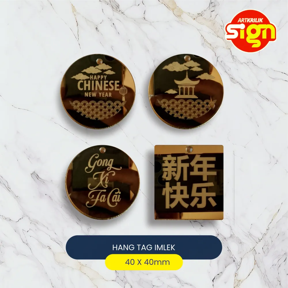 SignWorks | Hampers Tag Imlek Grafir Mirror | Premium Hang Tag Sincia ...